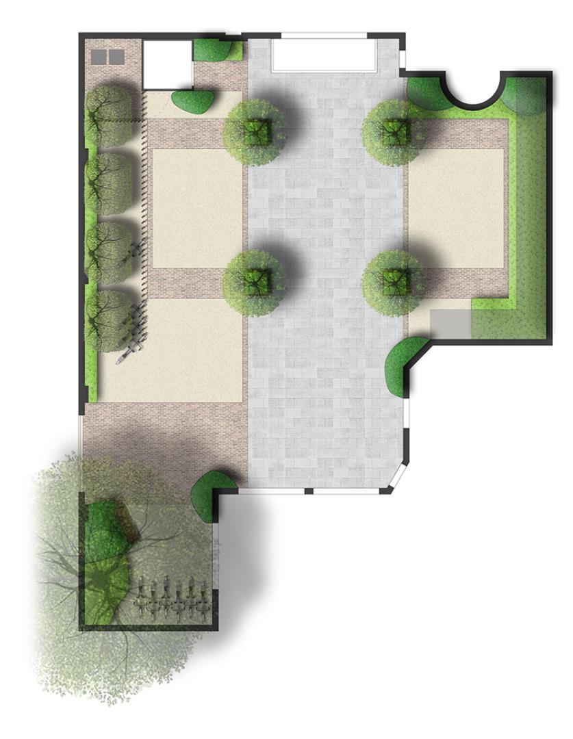 Plannen tuinaanleg tuinarchitect antwerpen