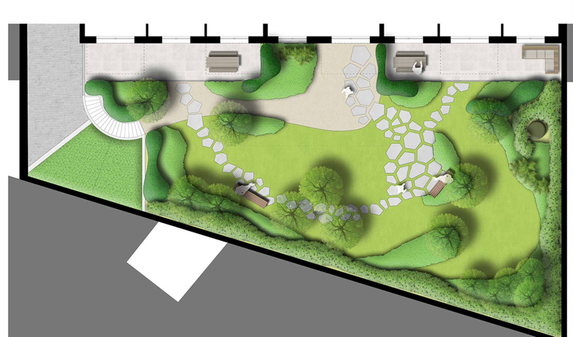 Plannen tuinaanleg tuinarchitect antwerpen